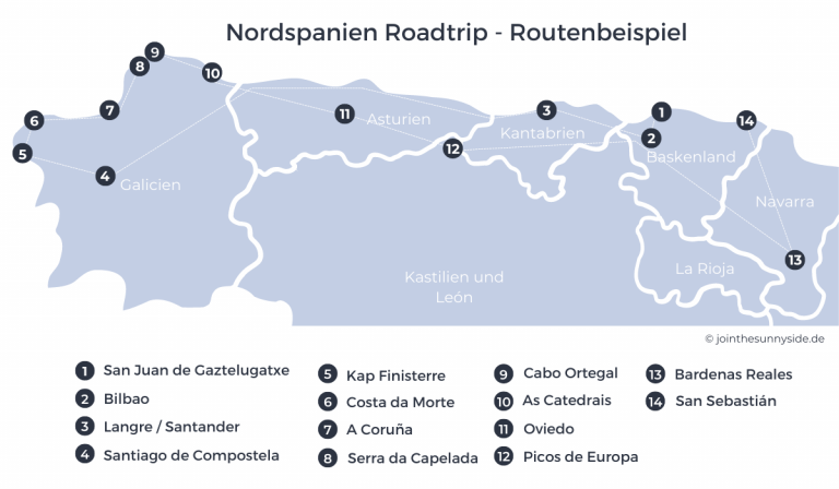 Nordspanien Roadtrip – Route, Highlights & Reisetipps • Join The Sunny Side